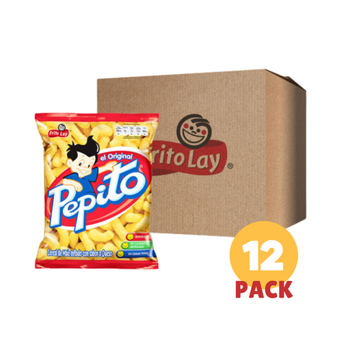 Frito Lay Pepito (Cheese Flavored Puffs) - 12Pk/25g | Venefood Usa