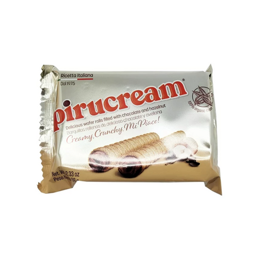 Pirucream Bag (13 Rolled Wafers) - 66g | Venefood Usa