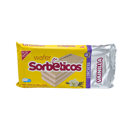 Nabisco Sorbeticos Vanilla/Sorbeticos de Vainilla - 4/25g | Venefood Usa