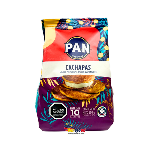 PAN Mezcla para Cachapas (Corn Pancake Mix) - 500g | Venefood Usa