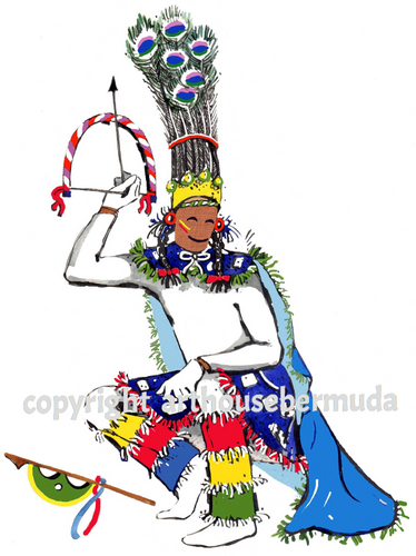 Gombey Dancer | arthousebermuda