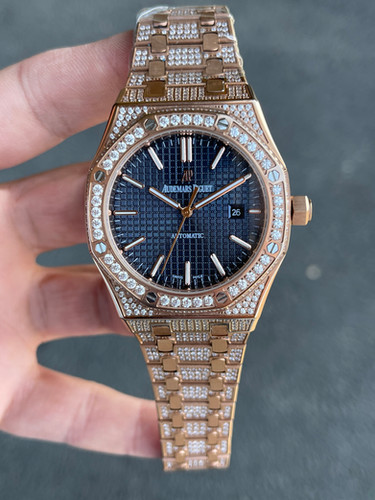 Audemars Piguet Royal Oak Full Diamond Kasa | Sensey Saat