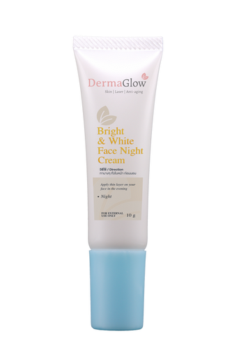 DermaGlow Bright & White Face Night Cream | DermaGlow Clinic