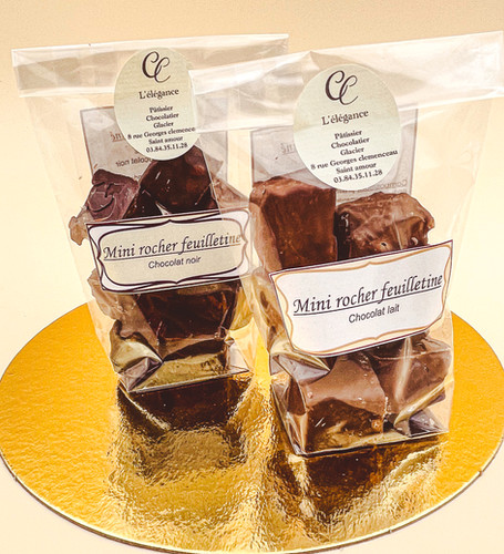 Mini rocher feuilletine | Patisserielelegance