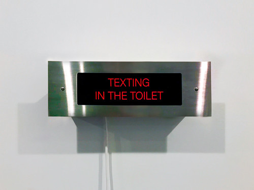 Texting In The Toilet | HK Gallery