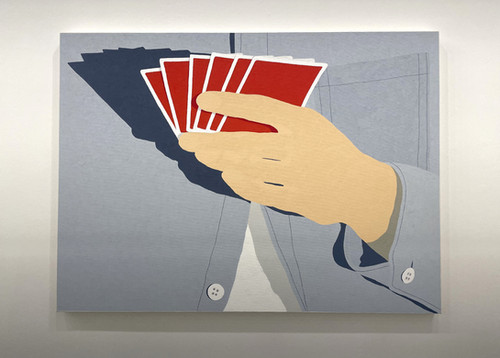 Nineteen Hand, Red (Self Portrait) | HK Gallery