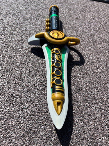 1994 Bandai MMPR Power Rangers Original Dragon Dagger Flute Sword ...
