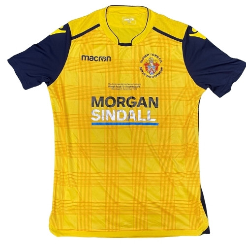 Slough Town 2017/18 Home Shirt (FA Cup Special Edition) - Excellent ...