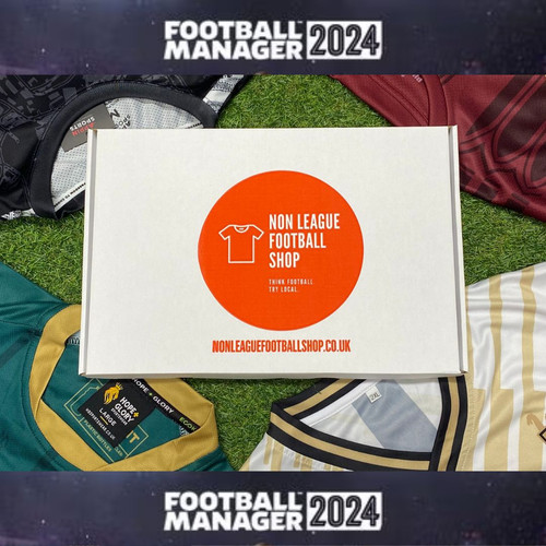 Football Manager Edition Non League Football Shirt Mystery Box | Non ...