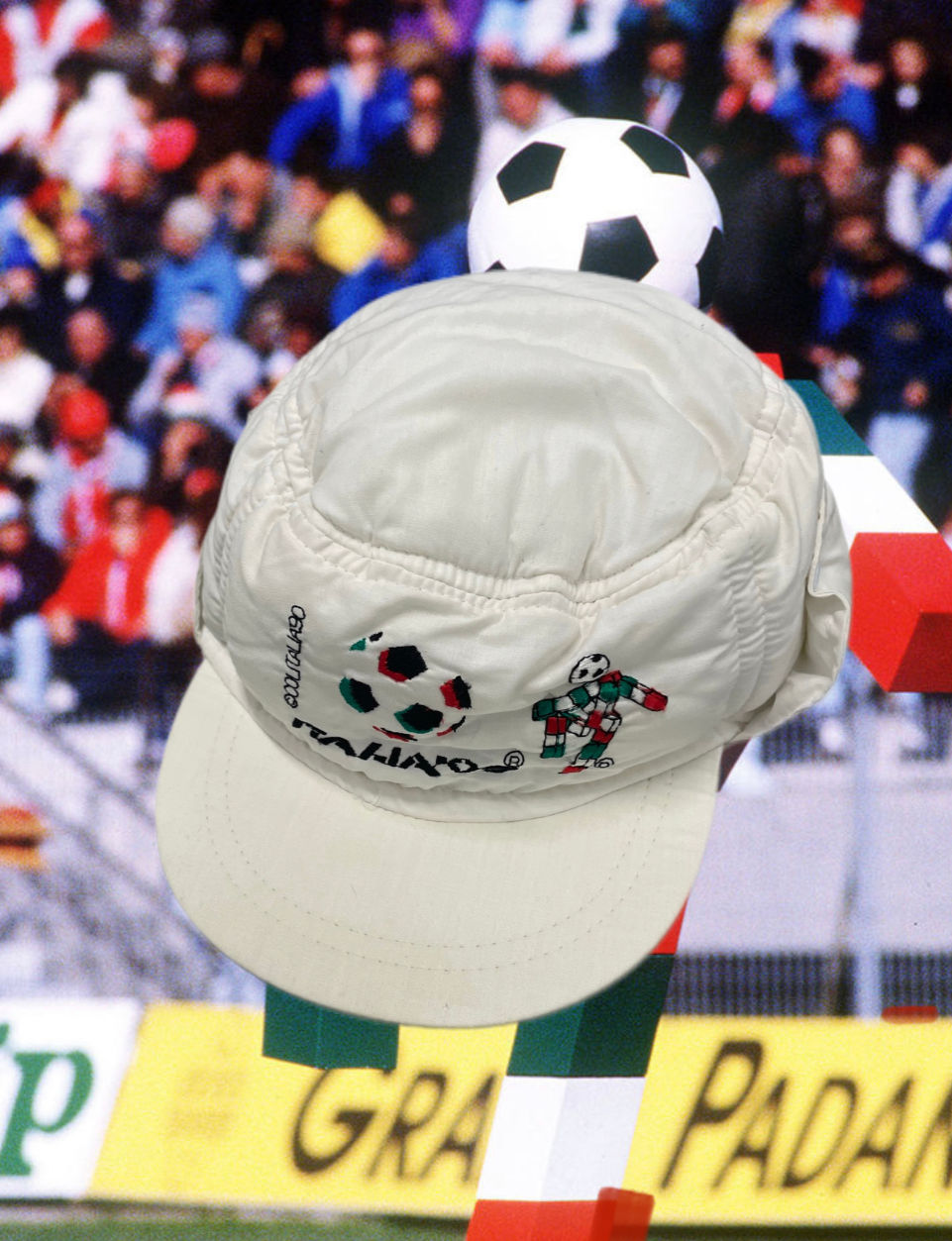 Italy World Cup 90s Vintage Winter Cap | Vieille Rue Vintage