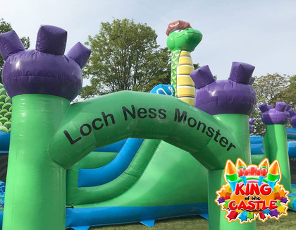 Loch Ness Monster Obstacle Course from King of the Castle Scotland