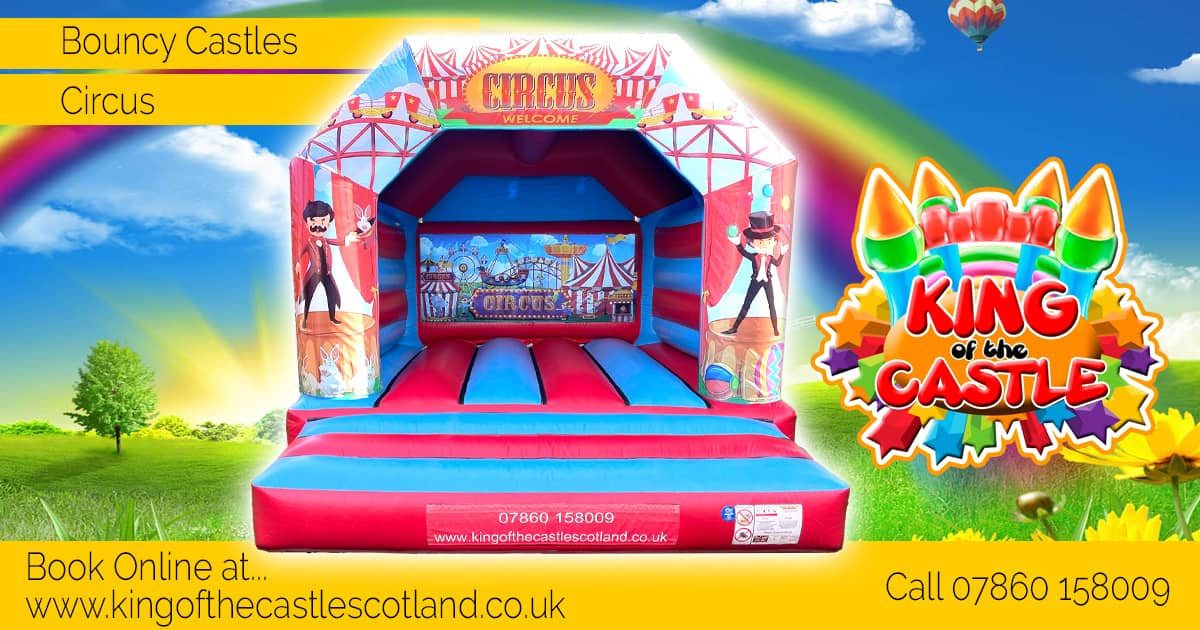 Circus Bouncy Castle Hire in Fife, Kinross, Larbert & Clackmannanshire