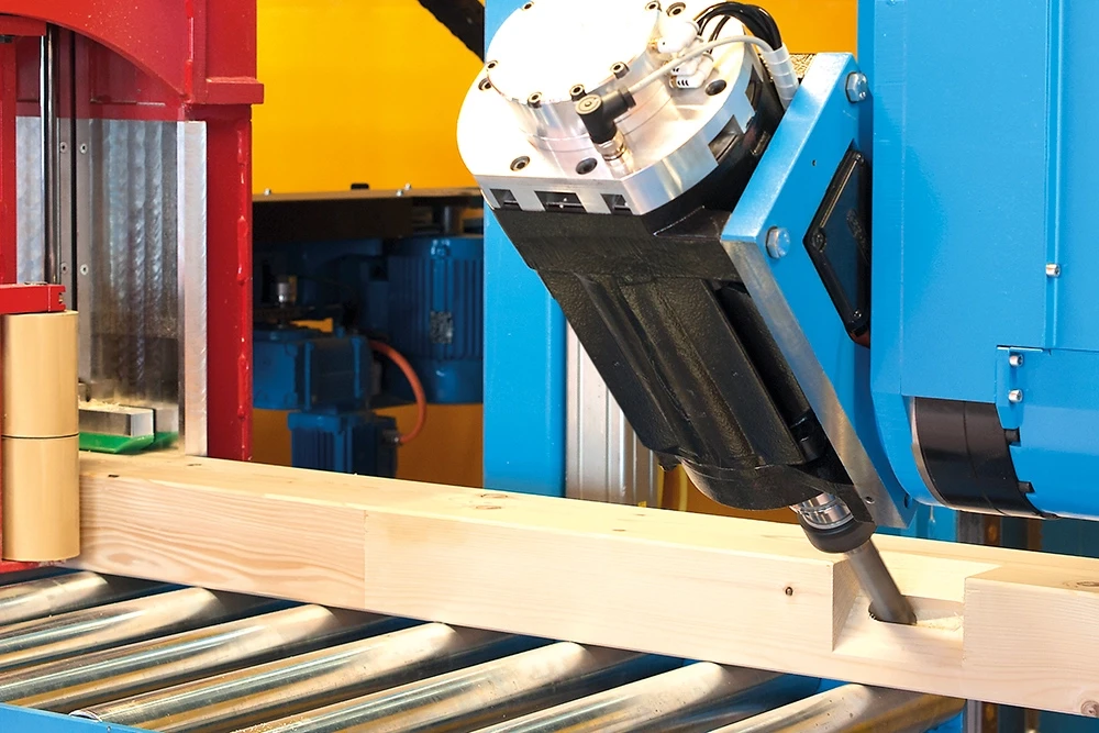 Canadian Timberframes Introduces Hundegger K2i 1300 6-Axis Robot CNC ...