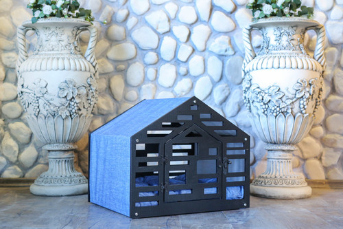 Shanda - Modern Pet House | Wood Craft Station