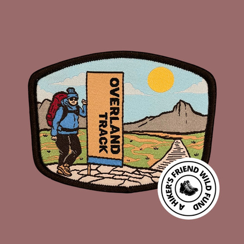 Overland Track Cloth Badge | A Hiker's Friend