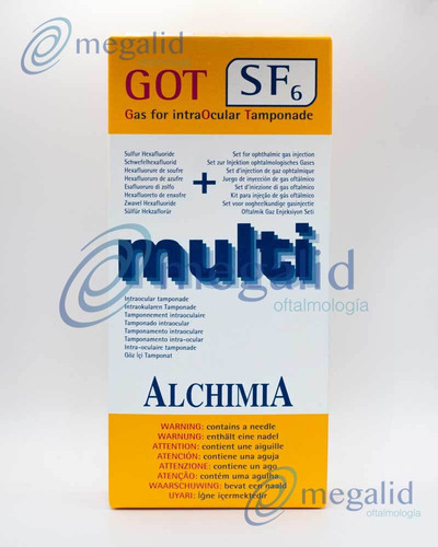 GAS PARA RETINA SF6 | MEGALID