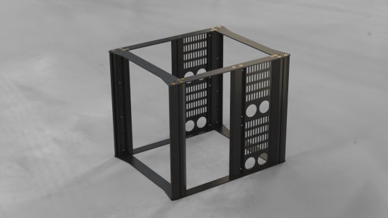 650mm Deep Slim Rack | Blue Gum Joinery