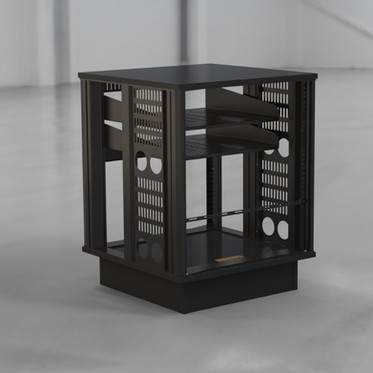 450mm Deep Slim Rack | Blue Gum Joinery