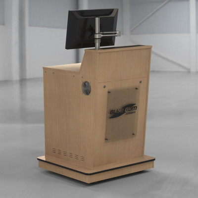 A-Series Single Bay - Lectern | Blue Gum Joinery