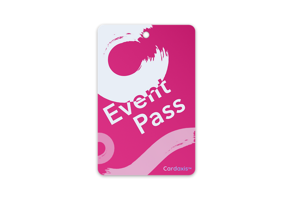 Custom Printed Event Passes | Cardaxis | Greater Manchester