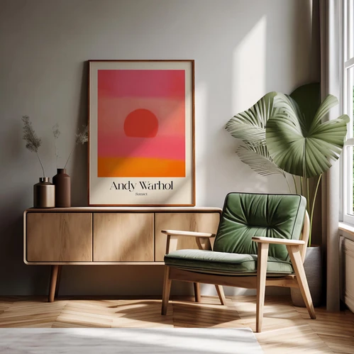Andy Warhol - Sunset | QUADRA Muebles & Deco