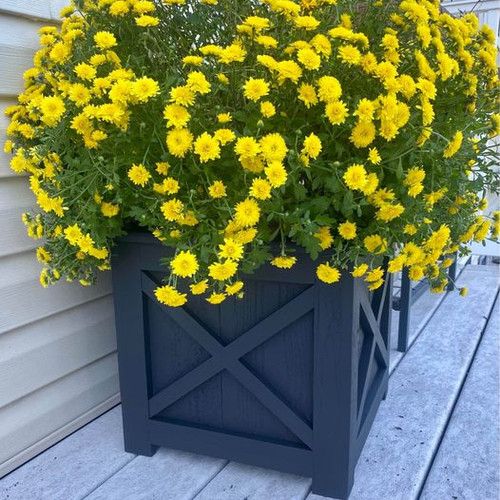 Farmhouse X Planter - Painted or Stained | Black Phoenix