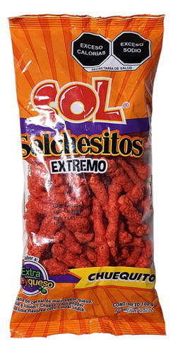 Tubi Chuequito Solchesitos Extremo | Candy Rico