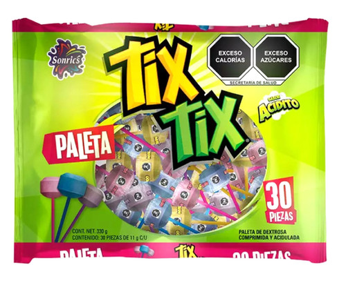 Paleta Sonric's Tix Tix | Candy Rico