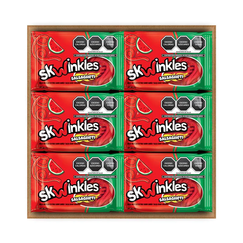 Skwinkles Salsagheti Sandia | Candy Rico