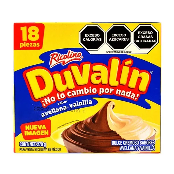 Duvalin Avellana y Vainilla | Candy Rico
