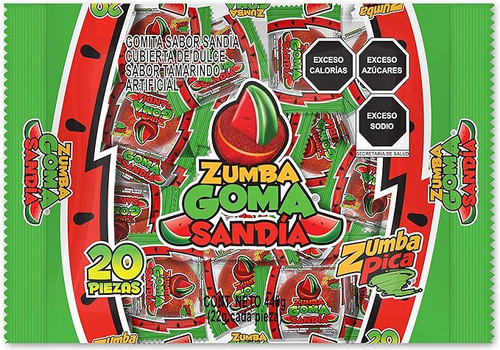 Zumba Goma Sandia | Candy Rico