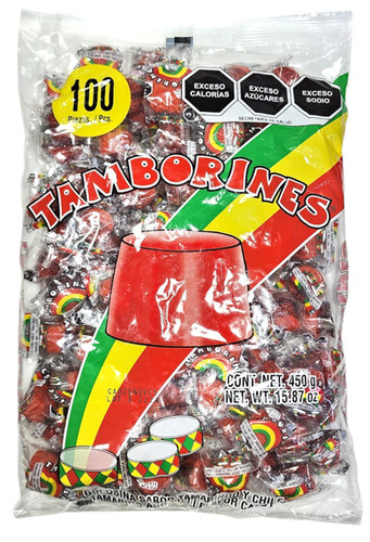 Tamborines Enchilados | Candy Rico
