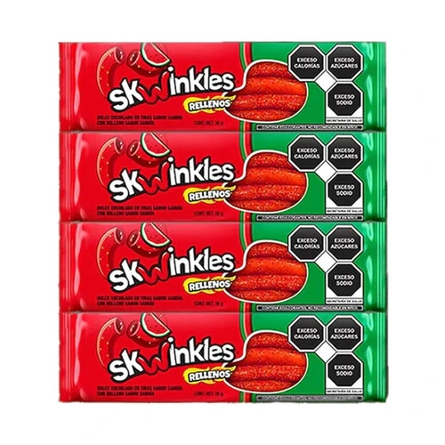 Skwinkles Relleno Sandia | Candy Rico