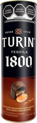 Chocolates Turin Tequila 1800 | Candy Rico
