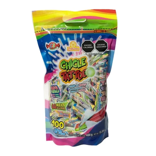 Chicle Tatto Las Delicias | Candy Rico