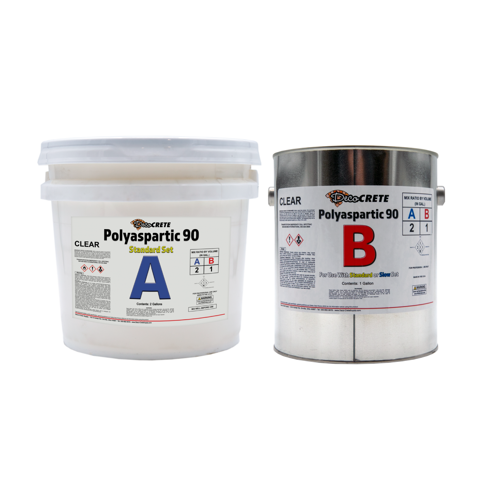 POLYASPARTIC 90 STANDARD SET