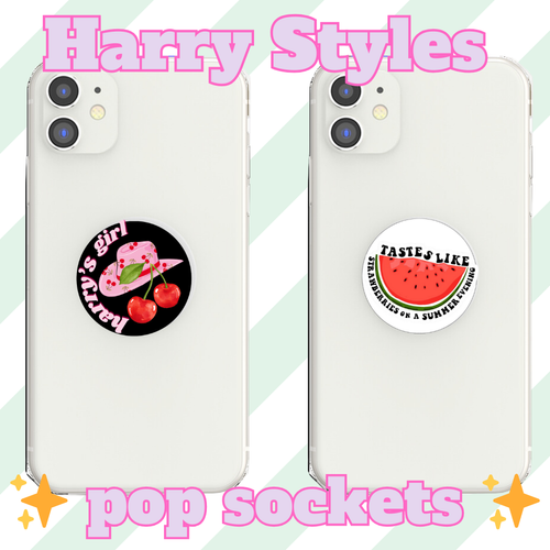 Harry Styles Pop Sockets | Oh So Personalised