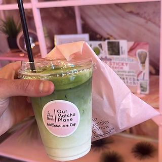 Our Matcha Place Drinks