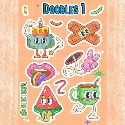 Doodles (1, 2 y 3) | StixTix