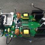 Emissions on a combined OBC + DC-DC module for super car