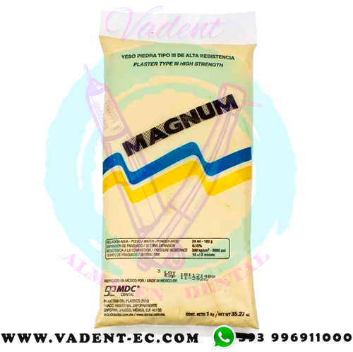 Y. PIEDRA MAGAM / YESO TIPO 3 AMARILLO (KILO) | VADENT