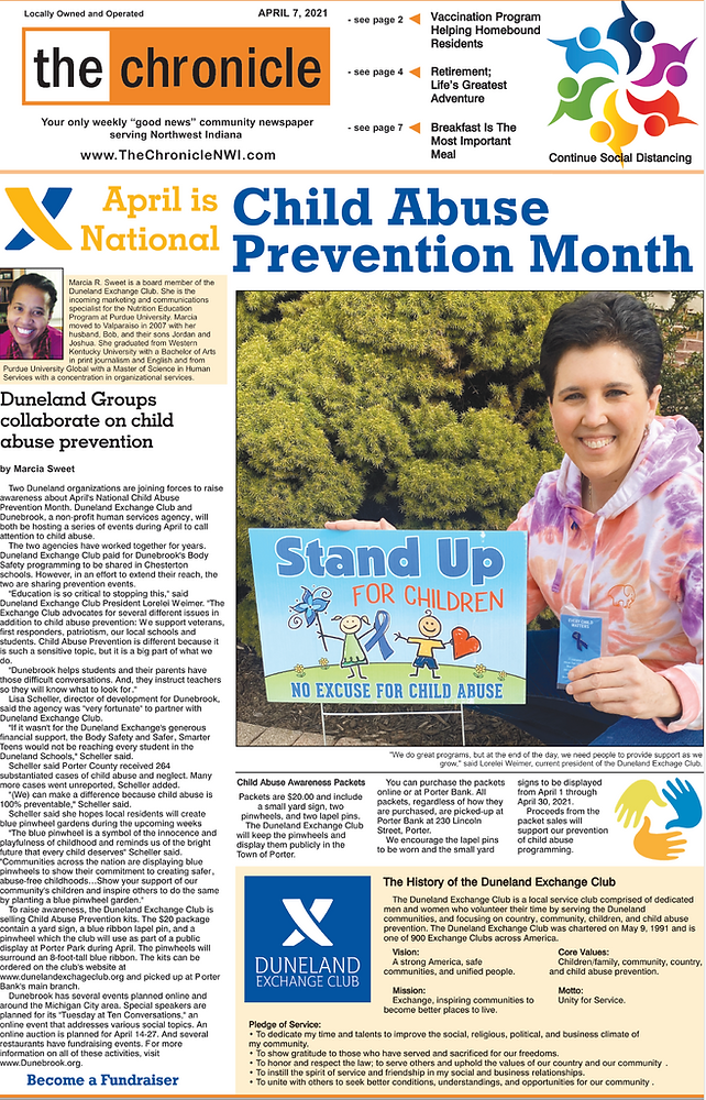 National Child Abuse Prevention Month