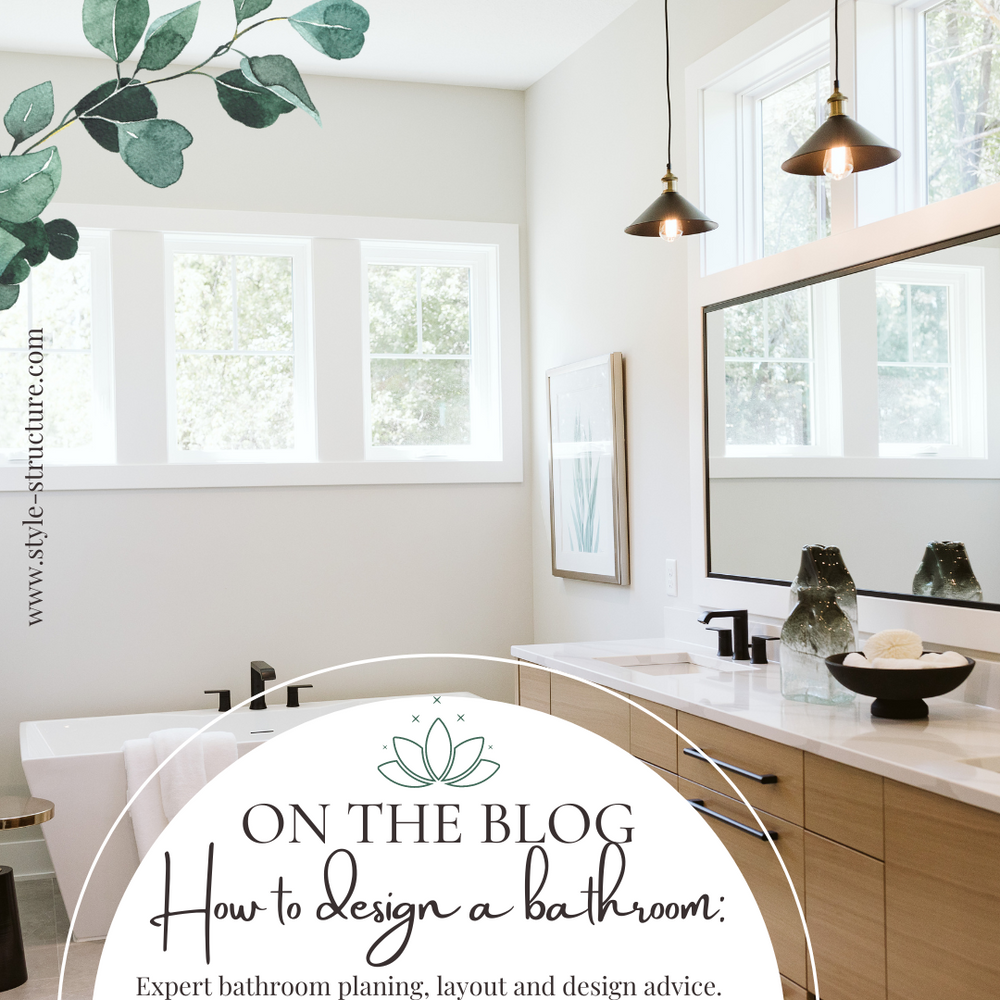 How to design a bathroom: expert bathroom planing, layout and design ...