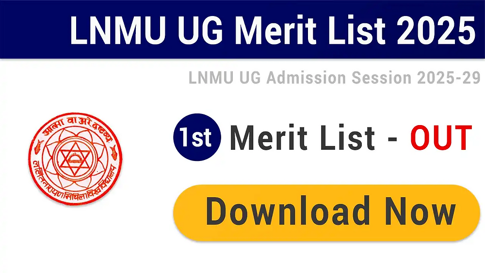 LNMU UG 1st Merit List 2025