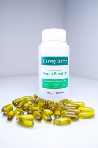 Hemp Seed Oil Capsules | HARVEY HEMP