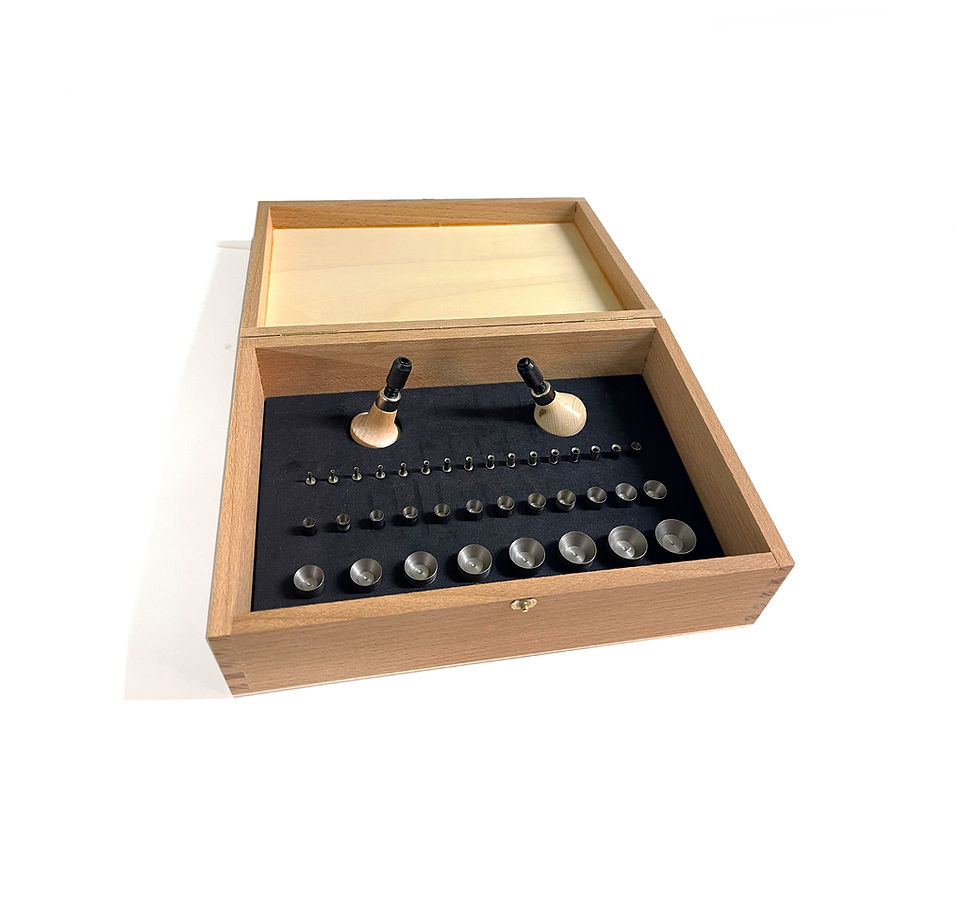 MASTER BEZEL PUNCH SET 1.5–20mm | JewelryArtsInc.Tools