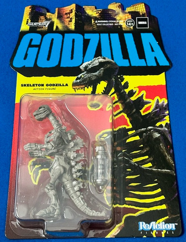 Super7 Toho ReAction Godzilla Skeleton Action Figure | Mal's Magic Emporium