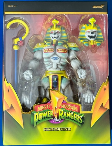 Super7 - Mighty Morphin Power Rangers Ultimates! King Sphinx Figure ...