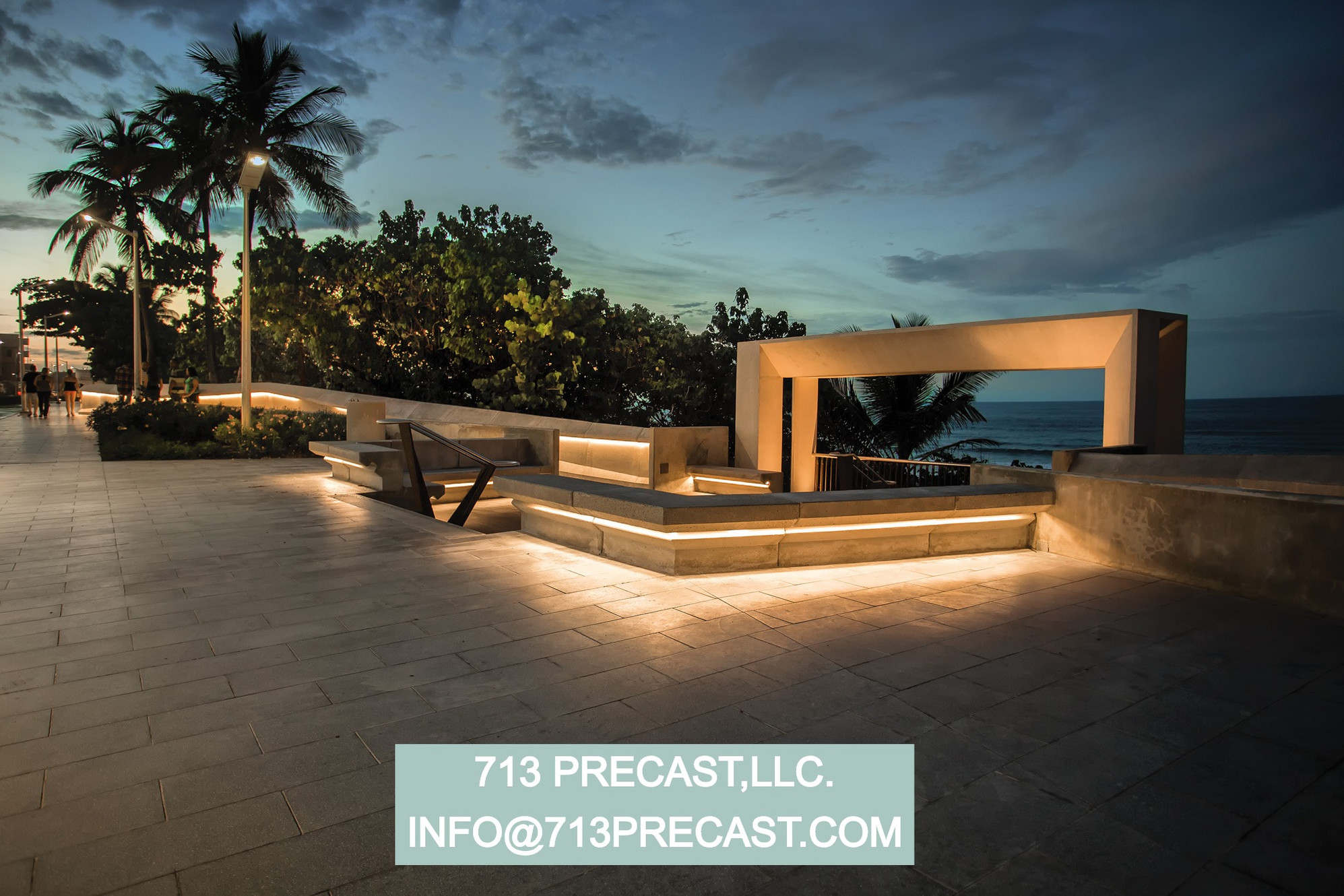 Puerto Rico Precast Concrete ornamentacion Cemento Bancos wheel stop