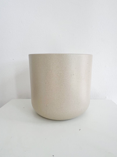 Beige Ceramic Pot | Cotton & Leaf | HousePlant Gifting Shop